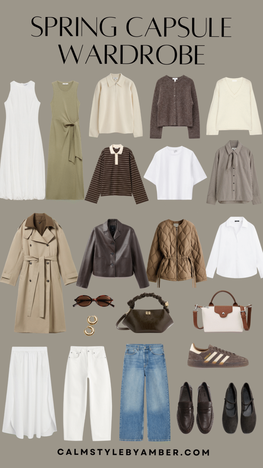 Your Perfect 20-Piece Neutral Spring Capsule Wardrobe